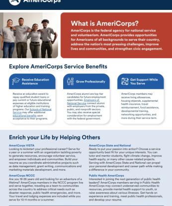 AmeriCorps | AmeriCorps Promotional Items